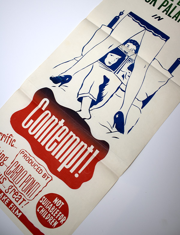 Le Mépris (Contempt) Original Australian Daybill Poster - Metrograph