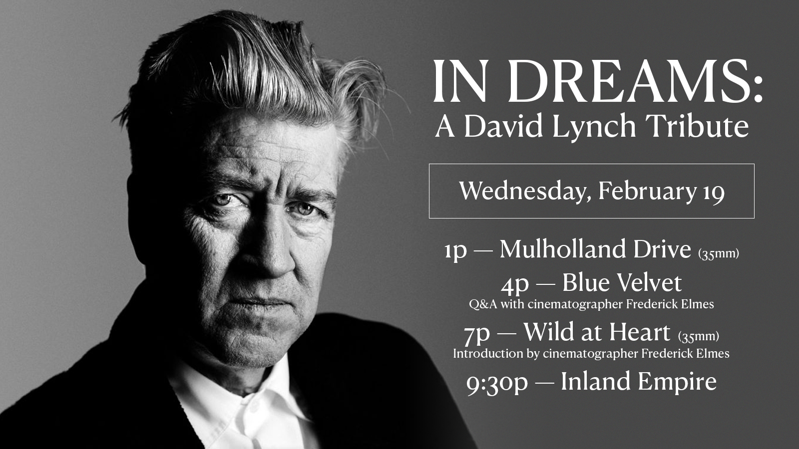 In Dreams: A David Lynch Tribute - Metrograph